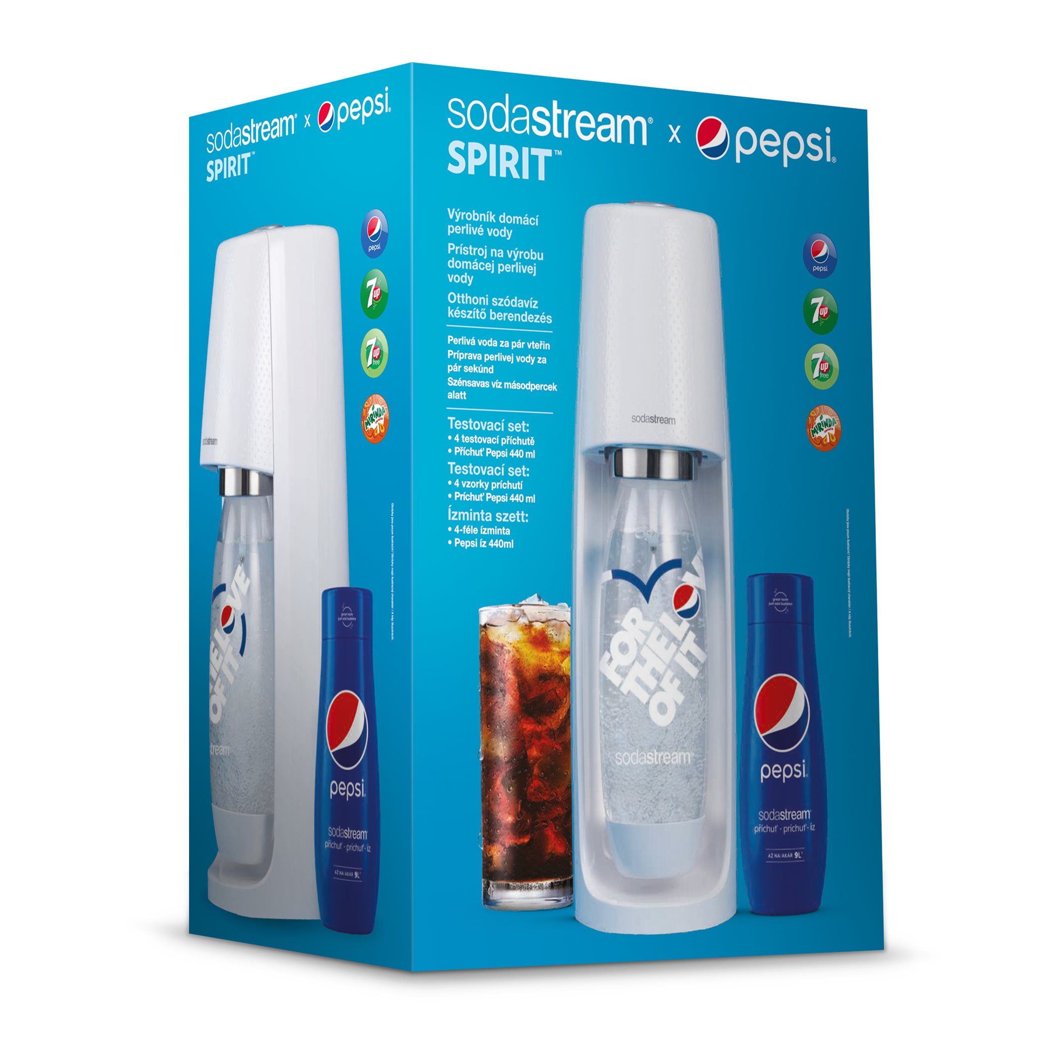 Spirit White Pepsi MegaPack